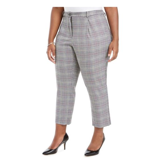 Vince Camuto | Pants & Jumpsuits | Vince Camuto Womens Black Plaid ...
